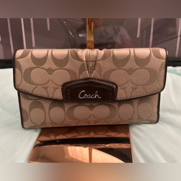Coach | Bags | Coach Checkbook Wallet | Poshmark